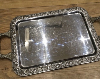 Small silver tray | Etsy