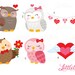 Valentine owl clipart owl clipart love clipart 16097