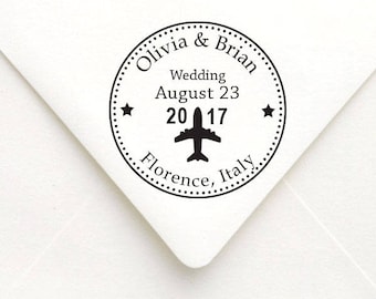 Wedding Invitation Stamp Suite. DIY Wedding Stamp RSVP Stamp