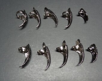 Claw rings | Etsy