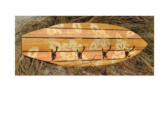 Surfboard towel rack | Etsy