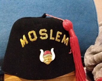 Traditional Fez Kuffieh Fez Hat / traditional Tarbouch