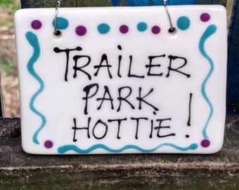 Trailer park sign | Etsy