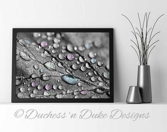 Rain drop print | Etsy