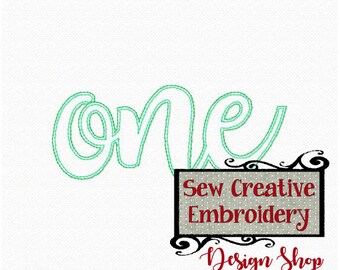 Two Applique Design Script Birthday Applique Design Raggy