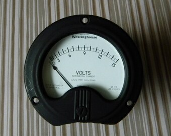 Voltmeter | Etsy