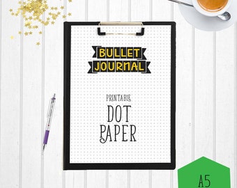 Bullet journal paper | Etsy
