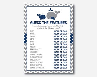 Baby traits game | Etsy