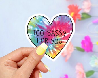 Sassy stickers | Etsy