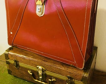 Vintage briefcase | Etsy
