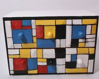 Mondrian pattern | Etsy