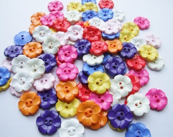 Daisy buttons | Etsy