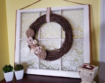 Rustic window | Etsy