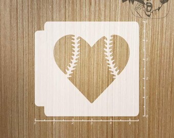 Baseball stencil | Etsy