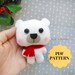 PDF Pattern Angels Felt Pattern Felt Ornament