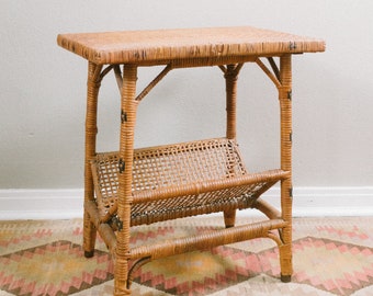 Wicker vanity | Etsy