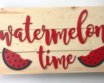 Watermelon sign | Etsy