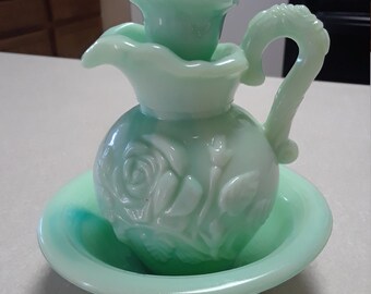 Jadeite pitcher | Etsy