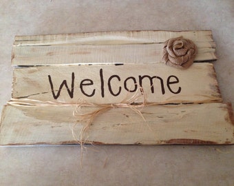 Cute welcome sign | Etsy