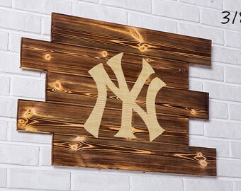 Yankees wall art | Etsy