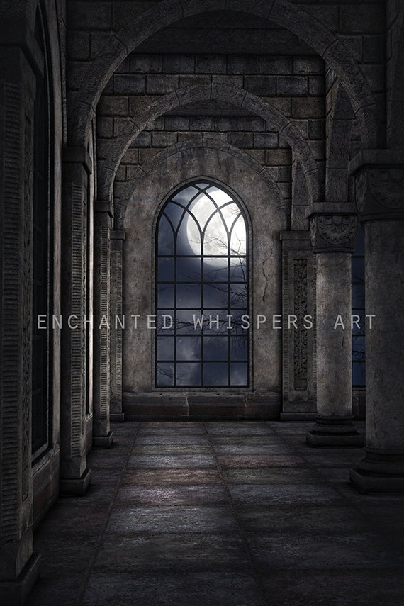 Fantasy Castle Premade Background
