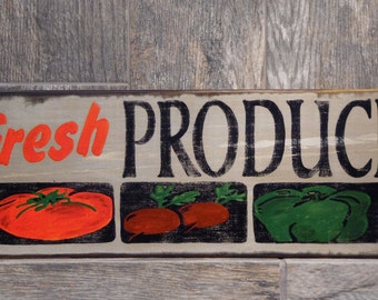 Vegetable sign | Etsy