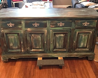 Rustic buffet | Etsy