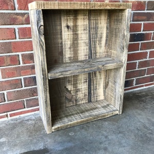 Reclaimed wood shelf | Etsy