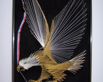 Eagle string art | Etsy
