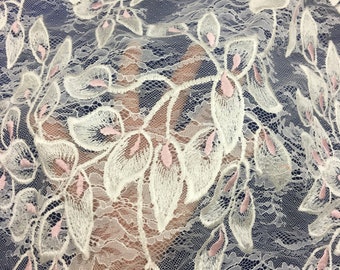 French lace fabric | Etsy