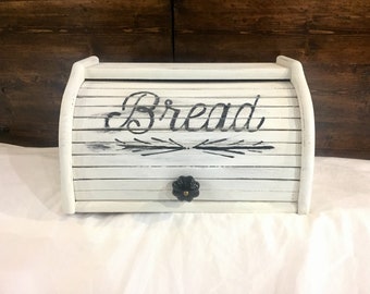 Wooden bread box | Etsy