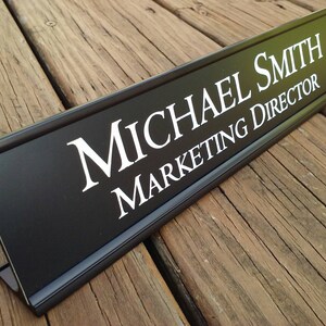 Metal name plate | Etsy