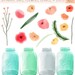 Digitally Painted Mason Jar Clip Art and Digitally Painted