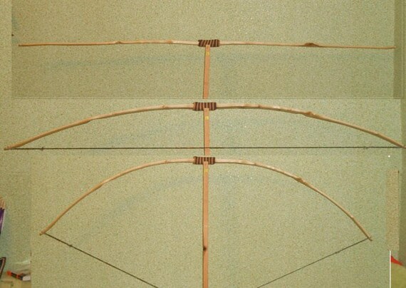 White locust Traditional Indian Cherokee selfbow / archery bow