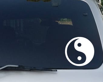 Yin yang sticker | Etsy