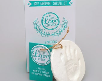 Clay handprint kit | Etsy