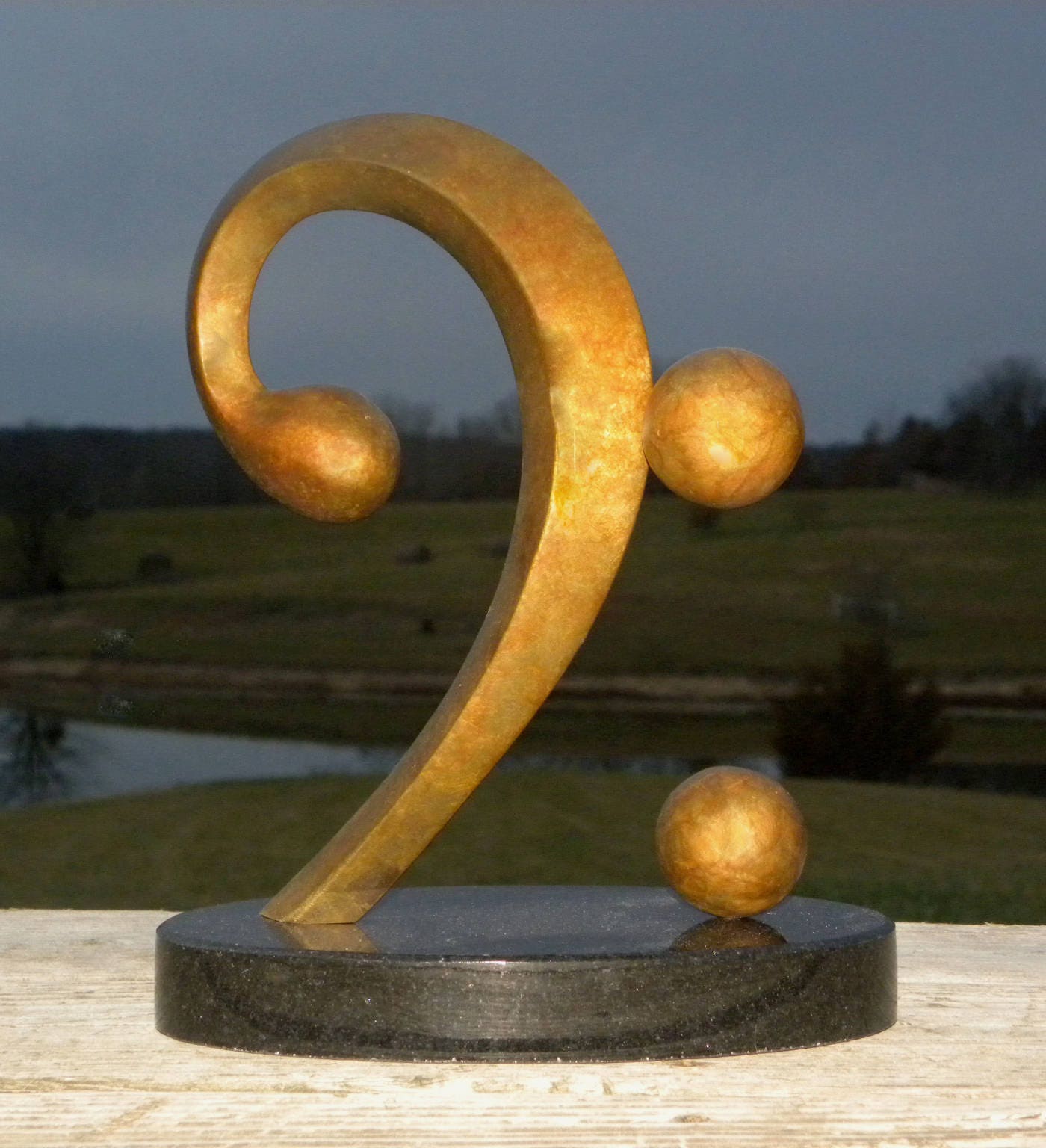 Base Bronze Sculpture music sculpture Bronze anniversary
