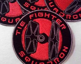 Tie Fighter Squadron Vinyl Bumper Sticker. Show your love for