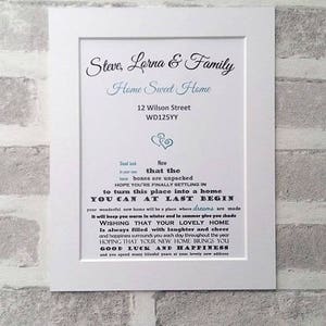 Housewarming poem | Etsy