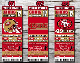 49ers birthday | Etsy