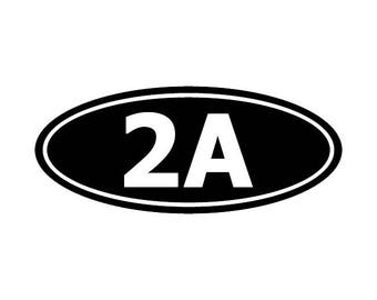 2a decal | Etsy