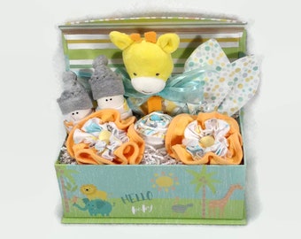 New baby gift basket | Etsy