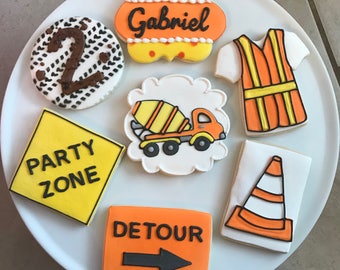 Construction cookies | Etsy