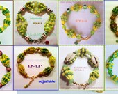 Items similar to Santeria. yoruba Beaded Bracelet Idde for ORUNMILA ...