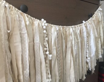 Fabric garland | Etsy