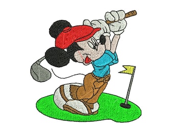 Mickey mouse golf | Etsy