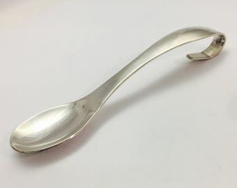 Curved handle spoon | Etsy