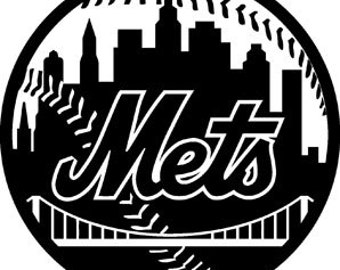 New york mets decals | Etsy