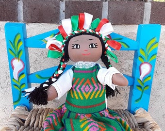 Mexican Maria Rag Doll SVG File