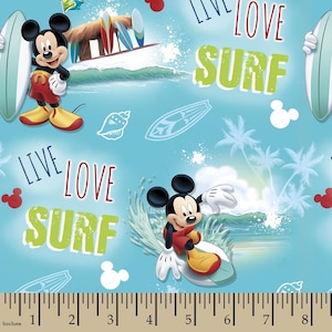 Mickey mouse surf | Etsy